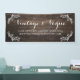 Rustic Vintage Wood Elegant Country Farm Boutique Banner | Zazzle