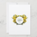Rustic Wattle Acacia Wedding Invitations | Zazzle