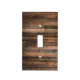 Rustic Weathered Wood Brown Barn Country Farmhouse Light Switch Cover ...