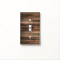 Rustic Weathered Wood Brown Barn Country Farmhouse Light Switch Cover ...