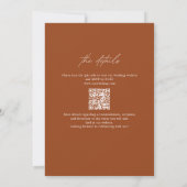 Rustic Wedding Mountain Wildflower QR Code Invitation | Zazzle