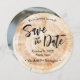 Rustic wedding Save the date Photo with website Invitation | Zazzle