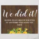 Rustic Wedding Seating Sign Small Wood Budget | Zazzle