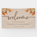 Rustic Welcome Wedding Banner | Zazzle