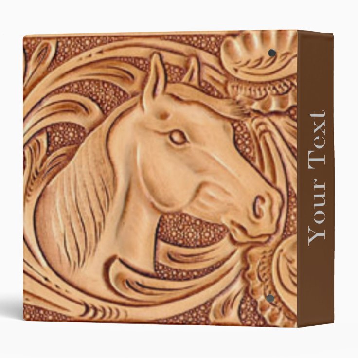 rustic western country leather equestrian horse binder | Zazzle