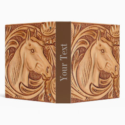 rustic western country leather equestrian horse binder | Zazzle