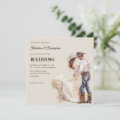 Rustic Western Ranch Wedding Invitation | Zazzle
