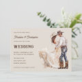 Rustic Western Ranch Wedding Invitation | Zazzle