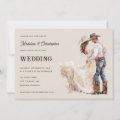 Rustic Western Ranch Wedding Invitation | Zazzle