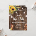 Rustic Western Save the Date Wedding Invitation | Zazzle