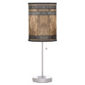 Rustic Whiskey Keg Table Lamp | Zazzle