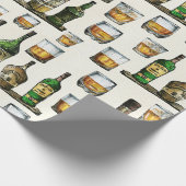 Rustic Whiskey Wrapping Paper | Zazzle