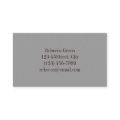 rustic white lace teal barn wood wedding business card | Zazzle