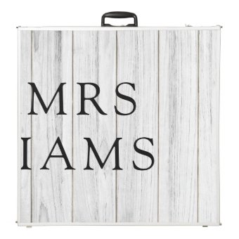 Rustic White Wood Wedding Beer Pong Table | Zazzle