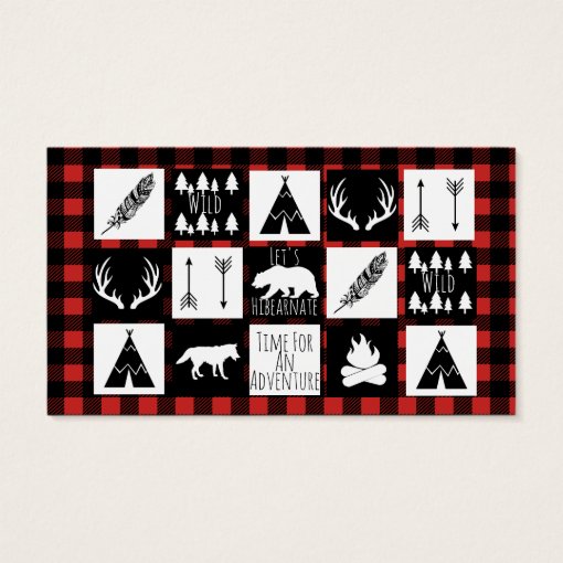Rustic Wilderness & Animals Buffalo Check Plaid | Zazzle