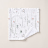 Rustic Winter Pine Tree Bath Towel Set | Zazzle