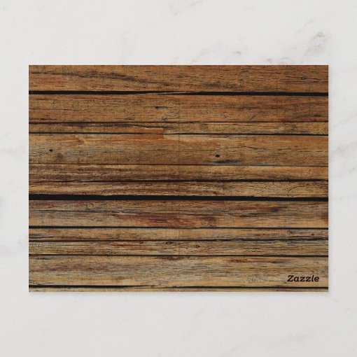 Rustic Wood And Lights Country Background Postcard | Zazzle