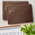 Rustic Wood Barn Wedding Envelope | Zazzle