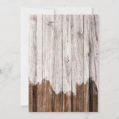Rustic Wood Boy Baby Shower Invitation | Zazzle