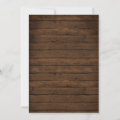 Rustic Wood Christmas Bonfire Invitation | Zazzle