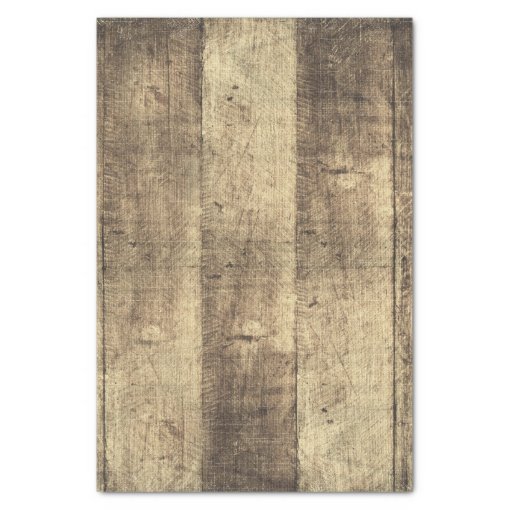 Rustic Wood Country Barn Boards Farm Wedding Tissue Paper | Zazzle
