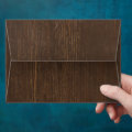 Rustic Wood Distressed and Shabby Envelope | Zazzle