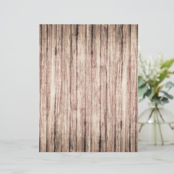 Rustic wood grain background scrapbook paper | Zazzle
