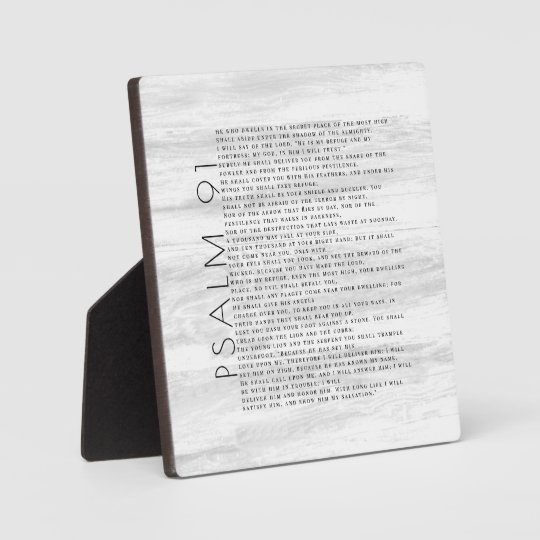 Rustic Wood Grain Psalm 91 Sign Plaque Zazzle rustic-wood-grain-psalm-91-sign-plaque-zazzle