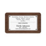 Rustic Wood Grain Vintage Handyman Construction Business Card | Zazzle