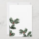 Rustic wood greenery Christmas holiday photo card | Zazzle