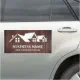 Rustic Wood House Roofing Construction Roofer Car Magnet | Zazzle