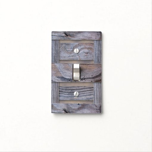 Rustic Wood Light Switch Cover | Zazzle
