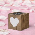 Rustic Wood Mini Wedding Tissue Boxes | Zazzle