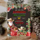 Rustic Wood Santa Hoedown Holiday Christmas Party Invitation | Zazzle