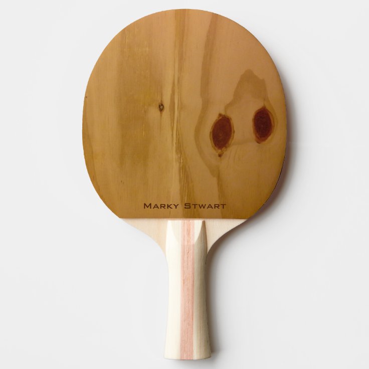 rustic wood texture / wooden grains Ping-Pong paddle | Zazzle