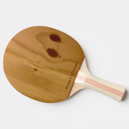 rustic wood texture / wooden grains Ping-Pong paddle | Zazzle