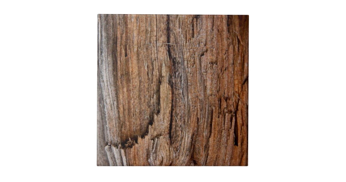 Rustic wood tile | Zazzle