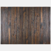 Rustic Wood Tone Dark Brown Large Area Outdoor Rug | Zazzle