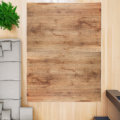 Rustic Wood Tone Light Tan Large Area Rug | Zazzle