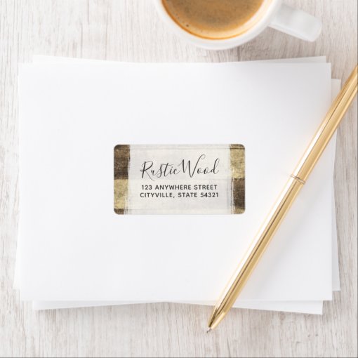 Rustic Wood Vintage Country Farm Barn Boards Label | Zazzle