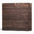 Rustic wood watercolor rose floral Wedding Planner 3 Ring Binder | Zazzle