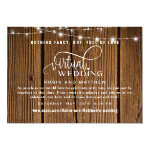 Virtual Wedding Invitations | Zazzle
