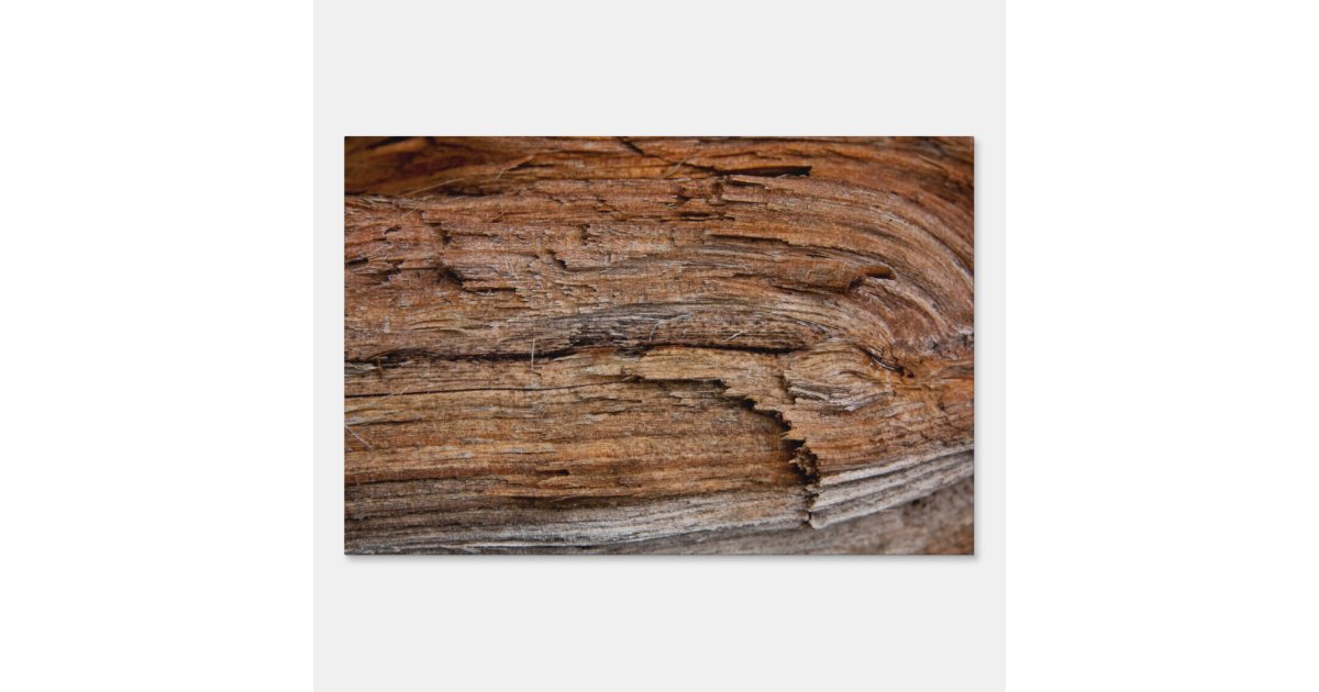 Rustic wood yard sign | Zazzle