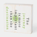 Rustic Wooden Inspirational Quote Wooden Box Sign | Zazzle