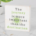 Rustic Wooden Inspirational Quote Wooden Box Sign | Zazzle