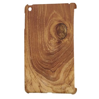 Rustic Wooden Teak Wood Woodgrain iPad Mini Case | Zazzle
