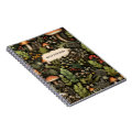 Rustic Woodland Mushroom Forest Notebook | Zazzle