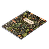Rustic Woodland Mushroom Forest Notebook | Zazzle