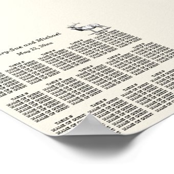 Rustic Woodland Seating Arrangement Poster | Zazzle