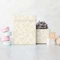 Rustling Blooms Golden Wheat - Neutral Wrapping Paper | Zazzle